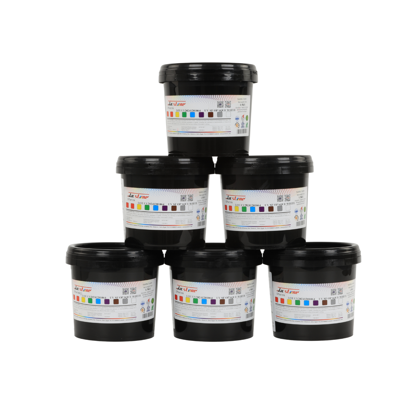 OPAQUE White UV Offset Inks | jac stone